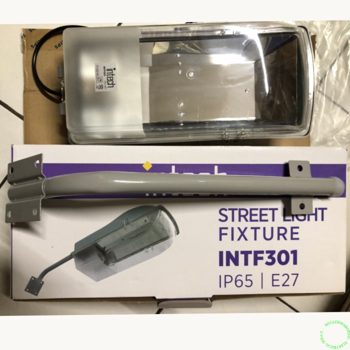 Intech BRAND STREET LIGHT SHADE LED COVER PJU FITTING E27 WATERPROOF ...