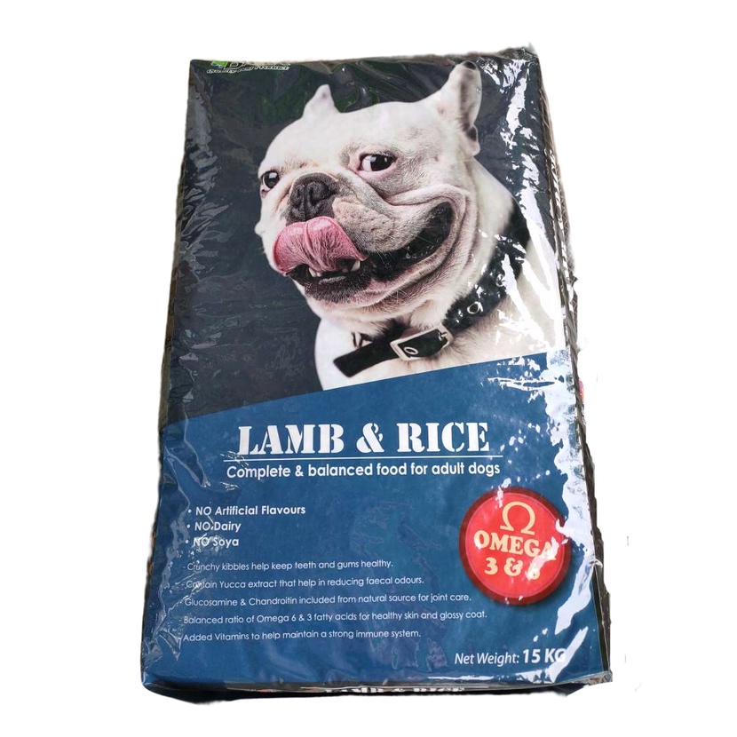 BARK Dog Food Lamb & Rice / Fish & Rice / High Protein 15kg 狗粮 | Shopee ...