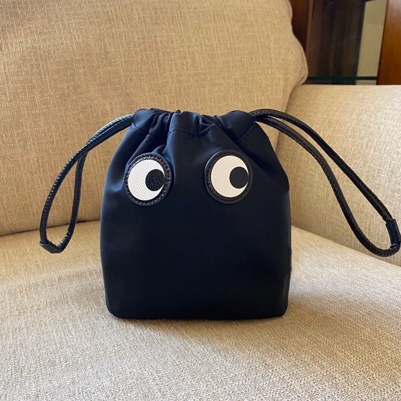 ins New Style Nylon Fashion Storage Bag Lightweight Drawstring Cosmetic ...