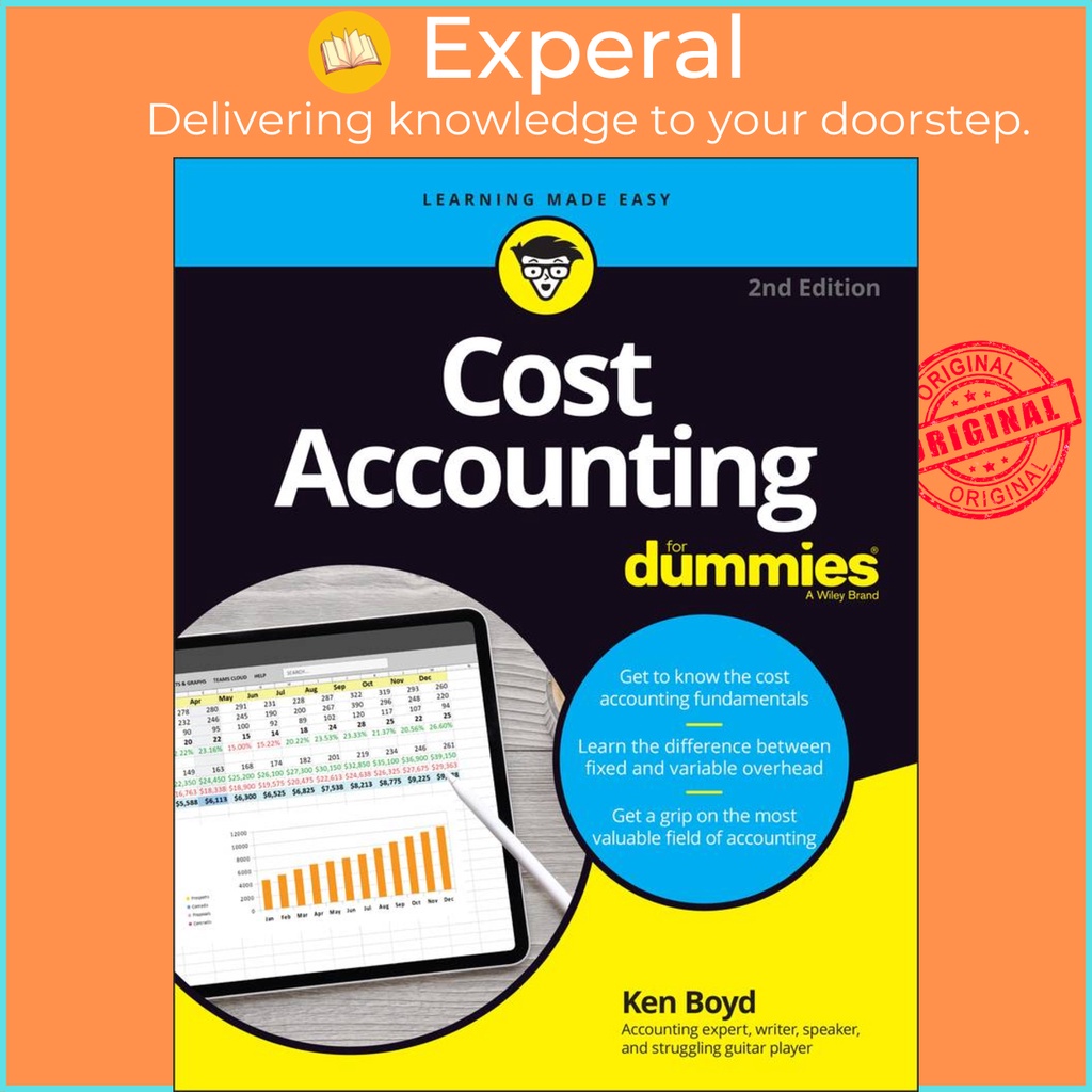 [English - 100% Original] - Cost Accounting For Dummies by Kenneth W ...