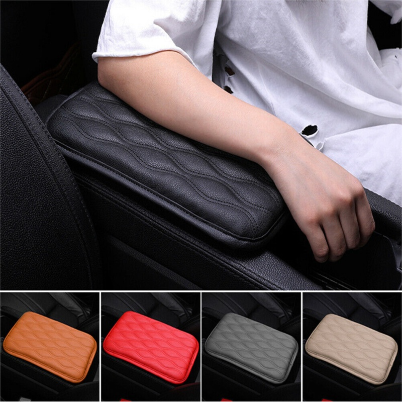 5 Colors Top Fashion Leather Car Armrest Pad Cover / Universal Interior ...