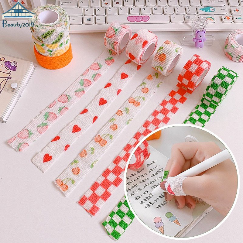 Cartoon Finger Bandage Tape Self Adhesive Writing Protector Stationery ...