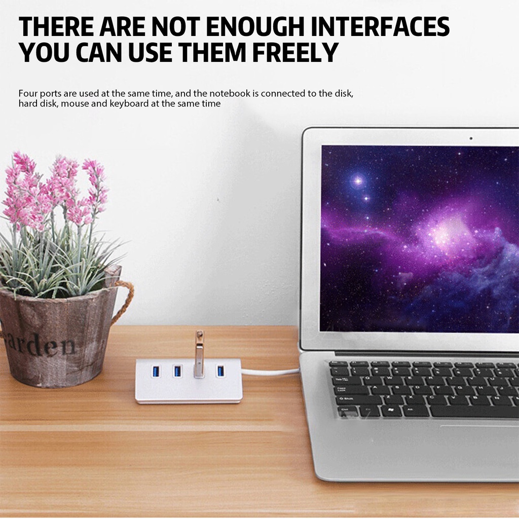 High Speed 4/7 Port USB Hub Multiple Protection USB Extender For Mouse ...