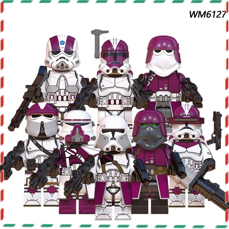 Assembled Building Blocks learning toys for kids Star Wars Clone ...