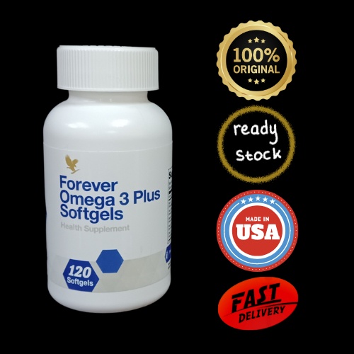 Forever Living Omega 3 Plus Softgels (120 Softgels) - Expire Dec 2023 ...