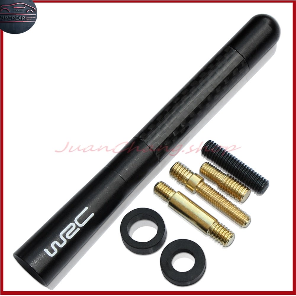 SC Car Antenna WRC Style Carbon Fiber Radio Fm Antena for Ford Focus ...