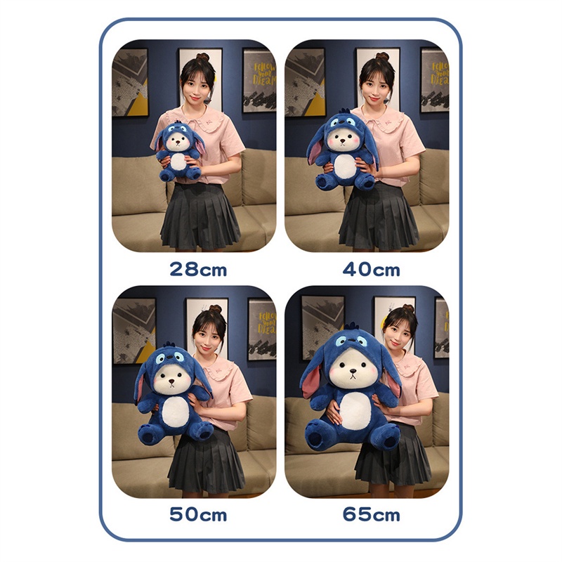 28-40cm Cute Teddy Tales Bear Cosplay Stitch Stuffed Animals Plush ...