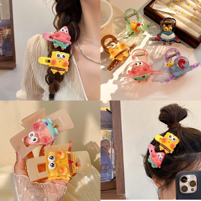 New cute Korean and Japanese style SpongeBob SquarePants star female ...