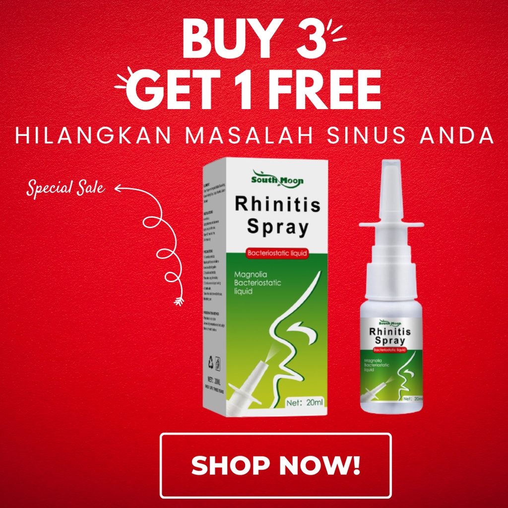 Ubat Resdung Herba Nasal Spray Hidung Tersumbat Sinus Care Rhinitis ...