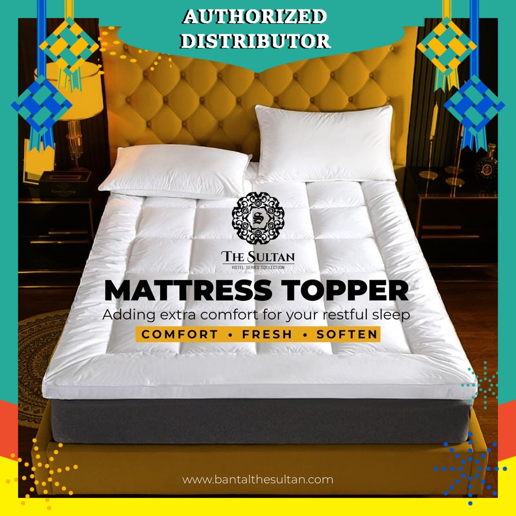 [VIRAL 2024] The Sultan | Sultera Mattress Topper Thick - Pelapik Tilam ...
