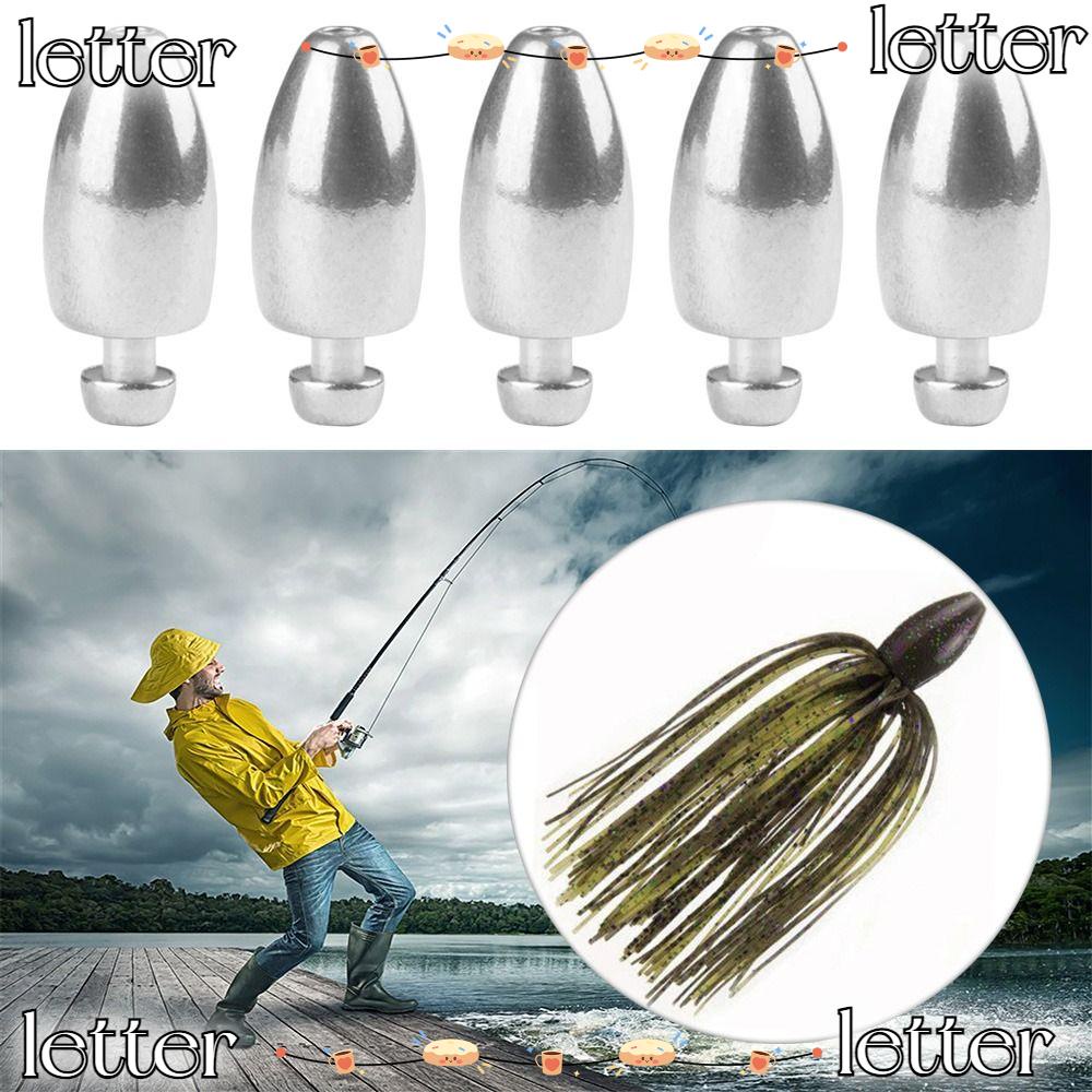 LETTER Fishing Tungsten fall New Bullet Quick Release Casting ...