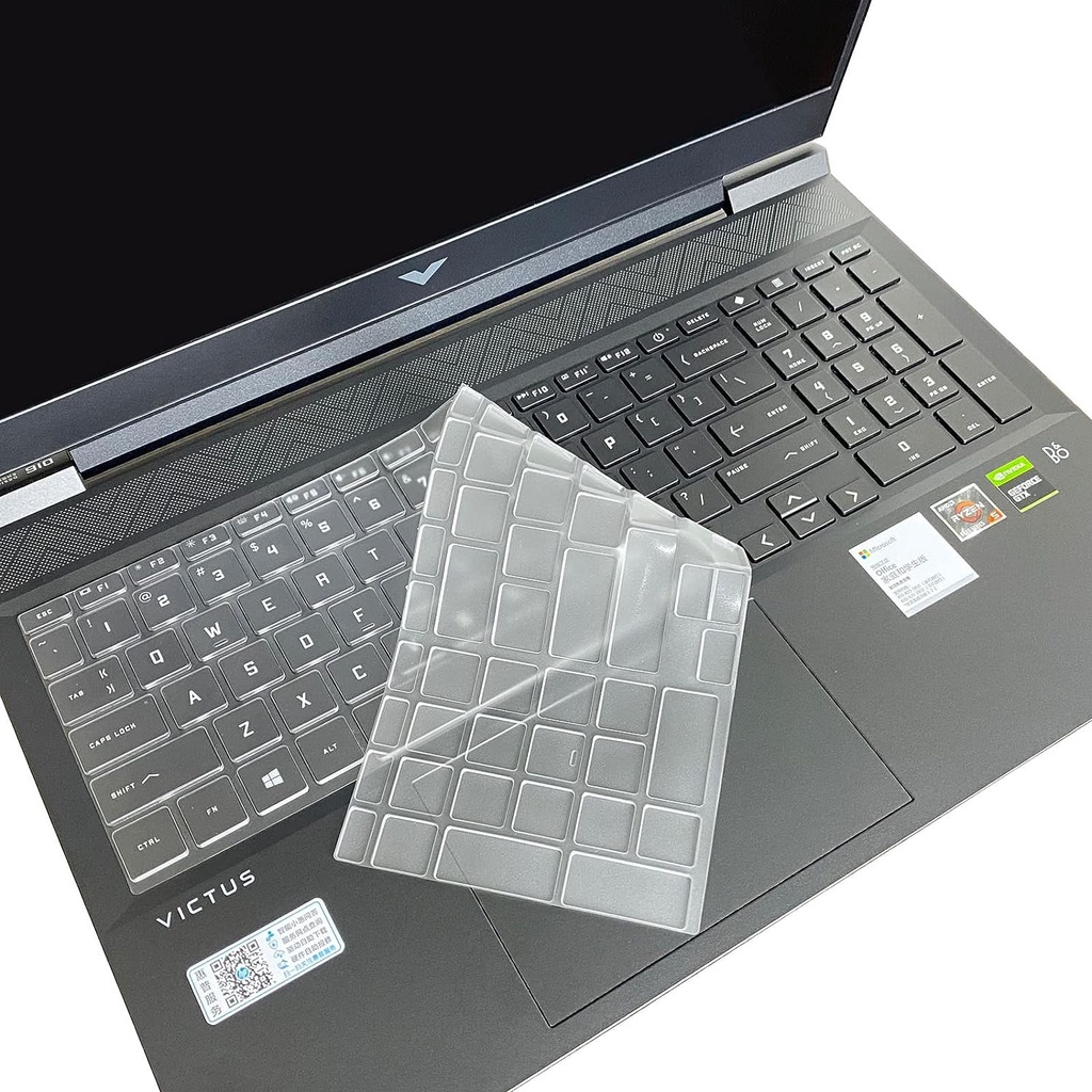 Keyboard Cover for HP Victus 15.6 " Laptop 15t-fa000 15-fa0025nr 15 ...