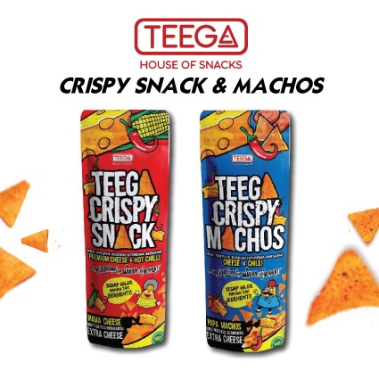 TEEGA Crispy Snack & Crispy Machos Tortilla Cheese Snek Jagung Disaluti ...