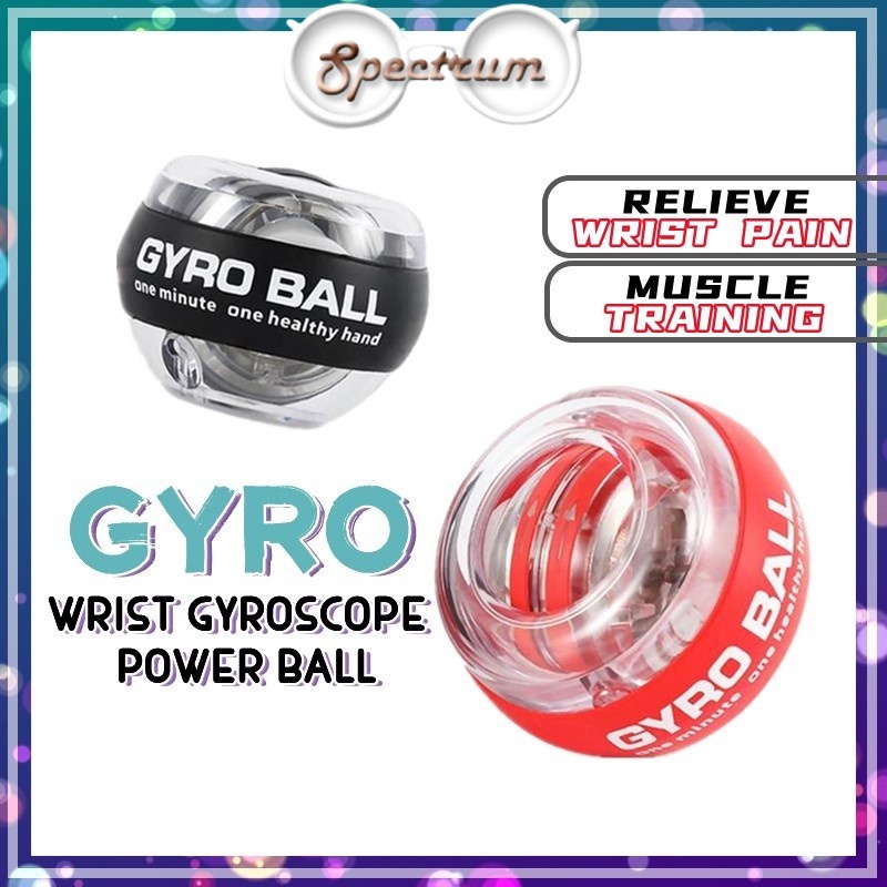 Wrist Gyro Ball Gym Gyroscope Power Hand Ball Training Exercise Tool ...