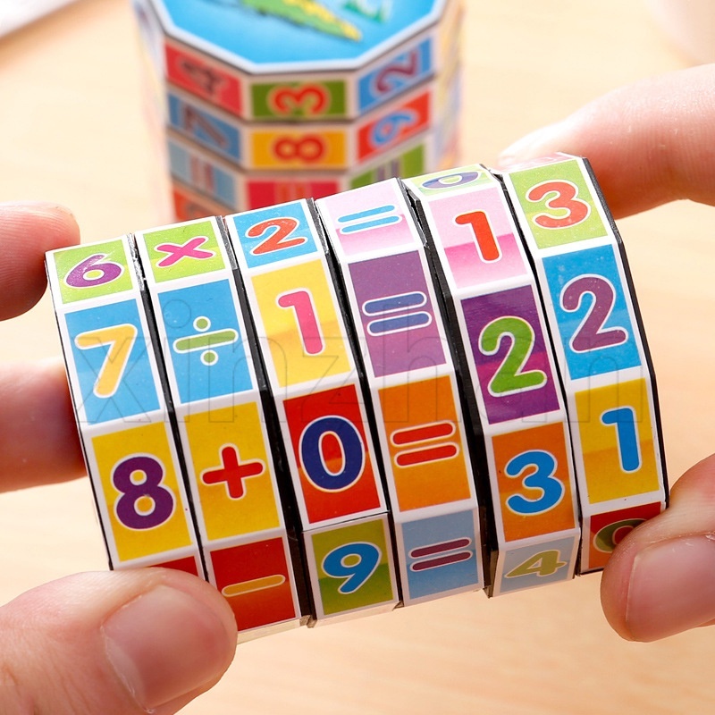 Kids Educational Math Puzzle Game Toys / Children Mathematics Numbers ...