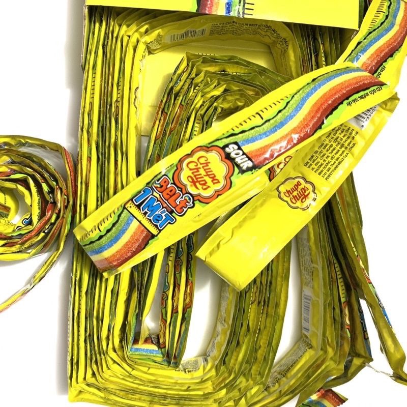 1 String of Chupa Chups Fruit Flavored Marshmallows 1 meter long ...