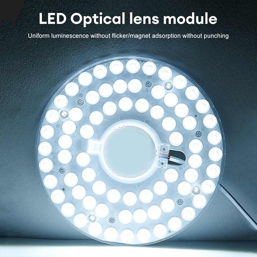 LED Ceiling Fan Light Board Panel Bulb Replacement 12W 18W 24W 36W ...