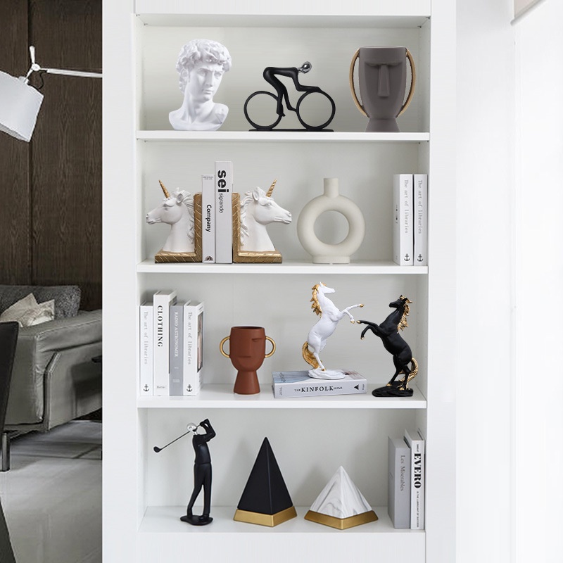 New Product Nordic Modern Creative Abstract Character Sculpture Office ...