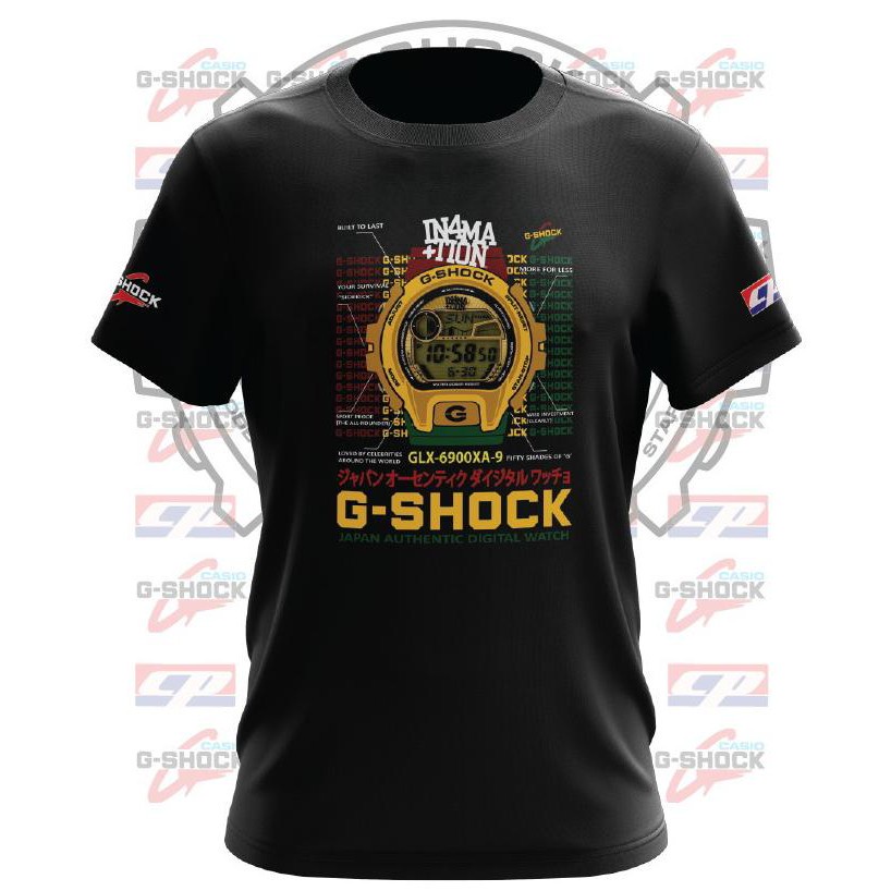 T Shirt G Shock Baju Jersey HOT DEALS!!! T-Shirt Casio G-Shock GLX ...