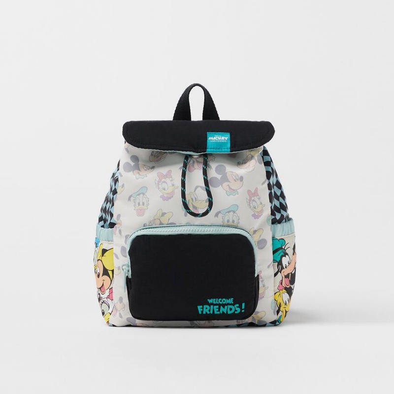 ZARA Disney Friends Kids Bag Micky Mouse Goofy Backpack Boys Children ...