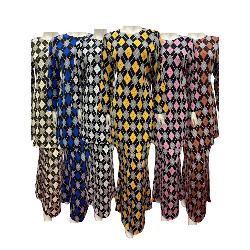 BAJU KURUNG MODEN DAN KAIN DUYUNG PLUS SIZE [ SIZE: 38-50 ] | Shopee Malaysia