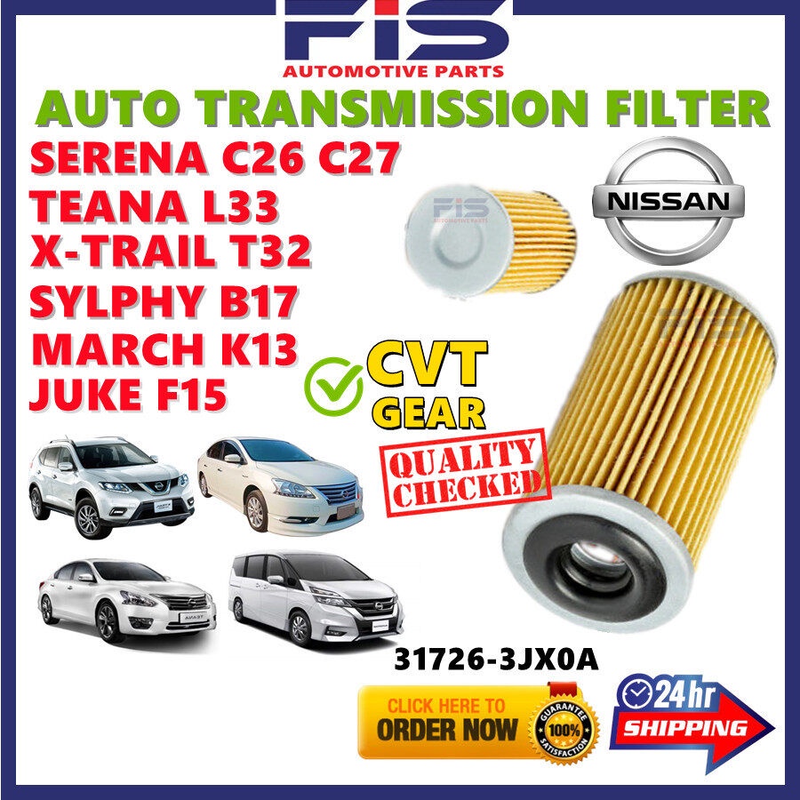 FIS Auto Gearbox Filter Nissan Teana L33 Serena C26 C27 X-Trail T32 ...