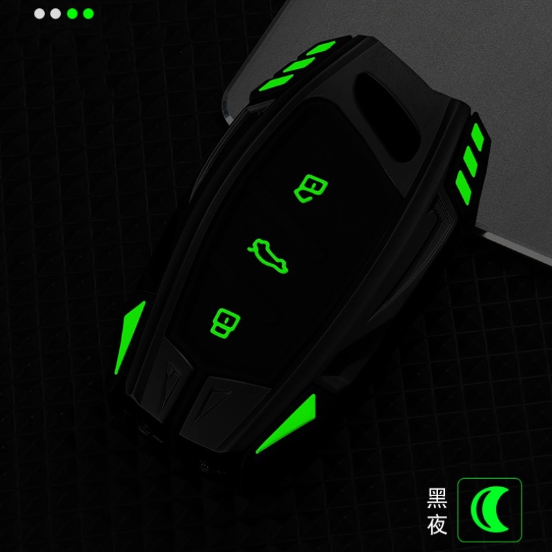 Zinc Alloy Car Remote Key Case Cover Shell For MG ZS EV MG6 EZS HS EHS ...