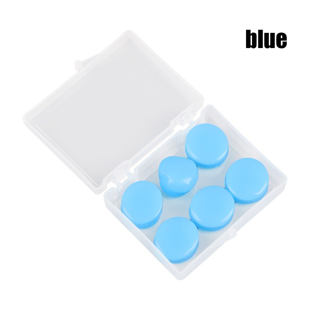 3 pairs Soft Silicone Putty Earplugs Anti Noise Ear Plugs Sleeping ...