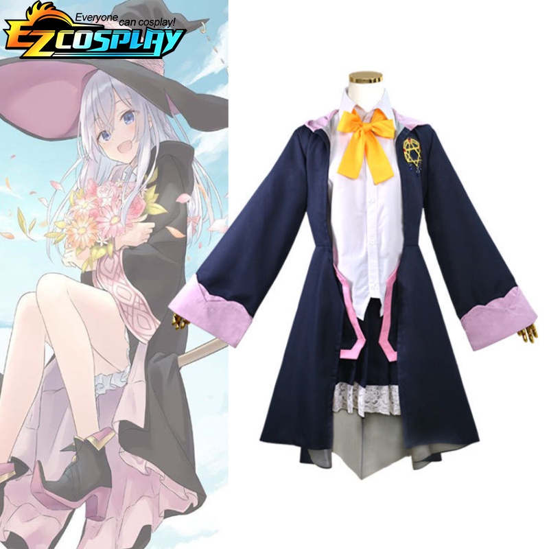 Women Wandering Witch The Journey of Elaina Cosplay Costume Anime ...