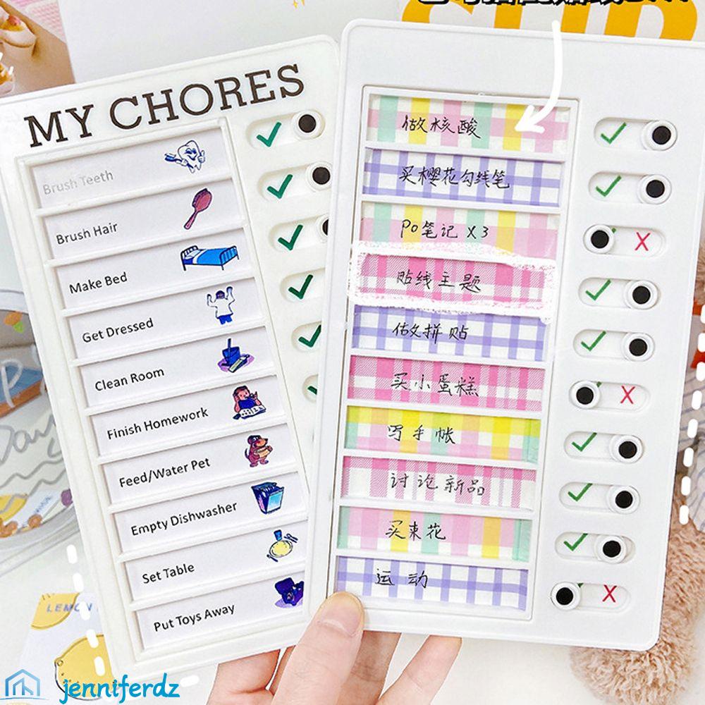 JENNIFERDZ Student Message Checklist Behavior Sticky Notes Schedule ...