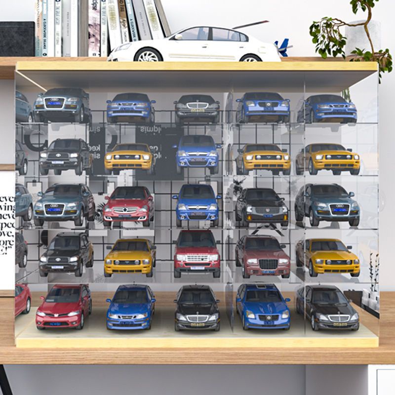 1:32 Car Model Display Box Acrylic Parking Lot Model Alloy Car Toy Car ...