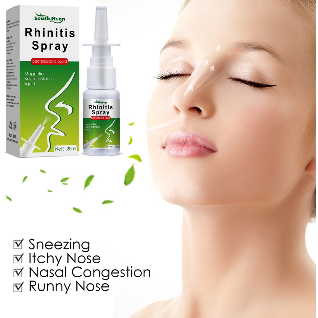Nasal Spray Sinus Resdung Hidung Tersumbat Gatal Bersin Berair Natural ...