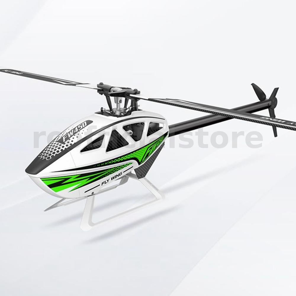 FLY WING FW450L-V3 6CH 3D Auto Acrobatics GPS Altitude Hold RC Helicopter RTF/PNP With H1 Flight ...