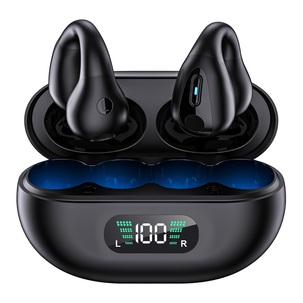 TZUZL X22 Wireless Headphones Bluetooth 5.3 Bone Conduction Earphones ...