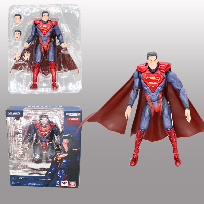 Articulado Shfiguarts Marvel Justice League Superman Shf Action Figure ...