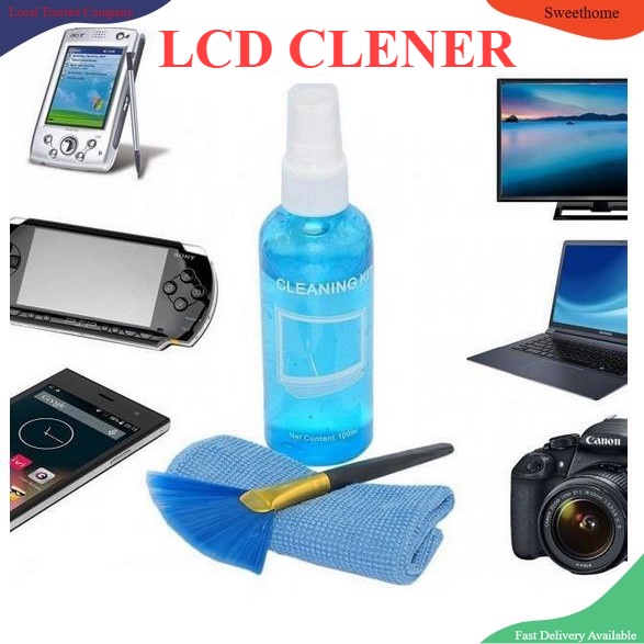 LCD Cleaner 3in1 PC Laptop TV Screen Monitor All Kind Screen Monitor ...