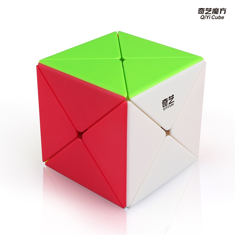 QiYi Dino Cube 3X3 Magic Speed Cubo Qiyi X Cube Stickerless ...