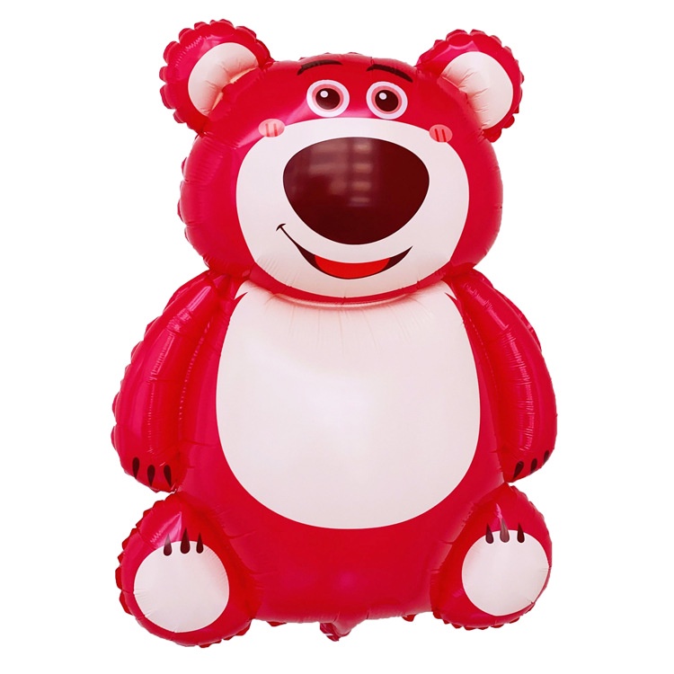Toy Story Lotso Strawberry Bear Aluminium Foil Balloon Banner Birthday ...