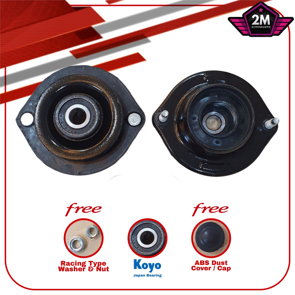 ALZA ABSORBER MOUNTING WITH KOYO BEARING. SCREW NUT & CAP SUITABLE ...