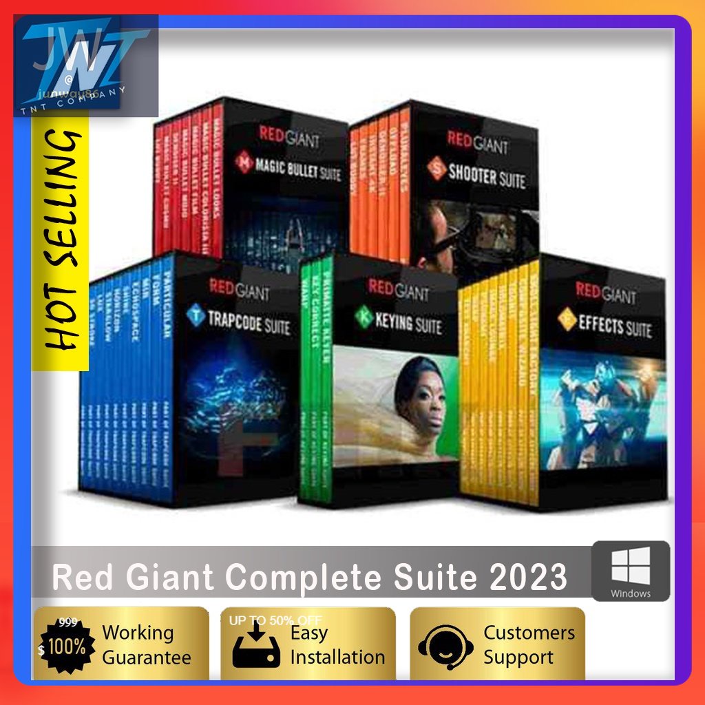 Red Giant Complete Suite 2023 (After Effect , Premiere, Vegas Plugin ...