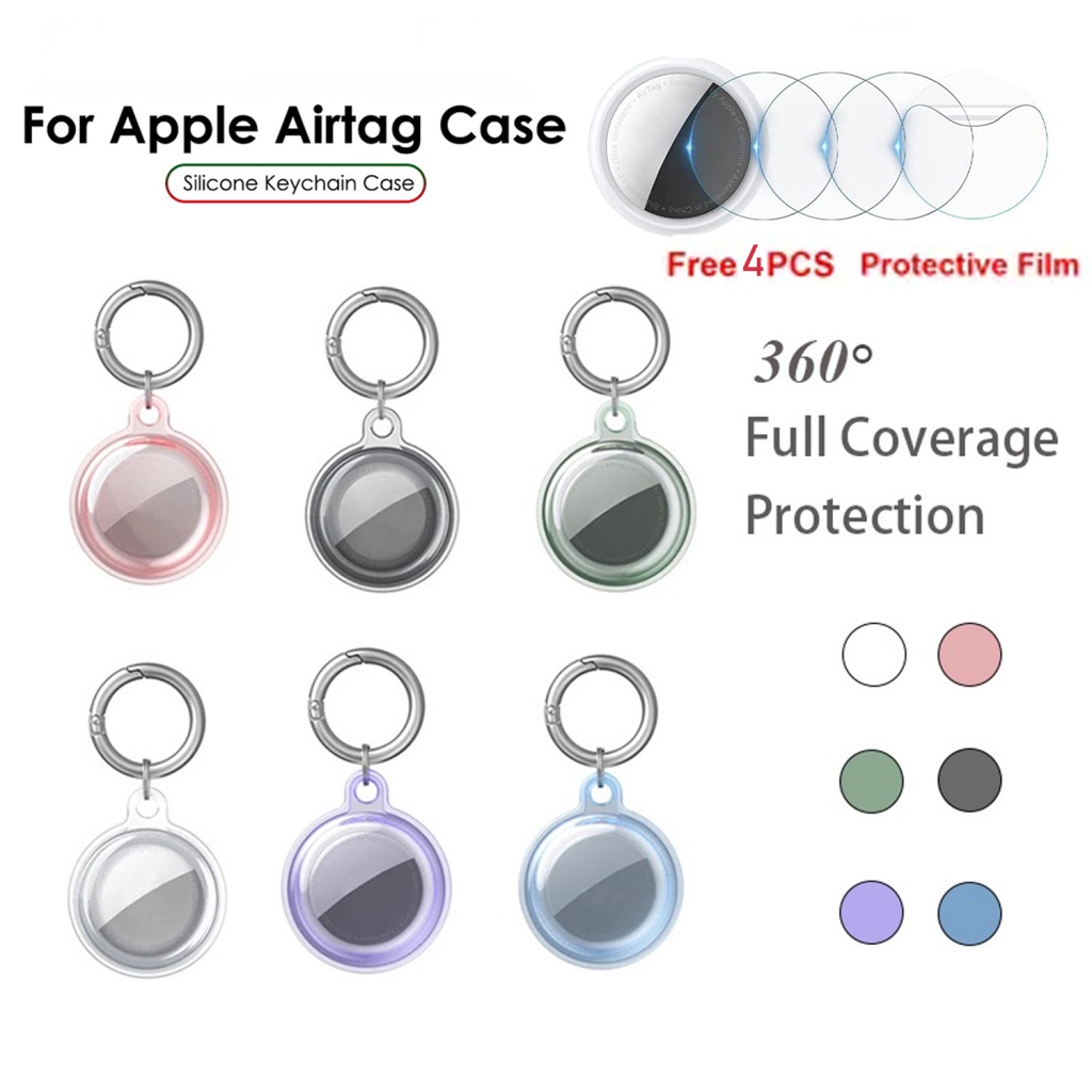 Airtag Holder for Apple Airtag, TPU Airtag Holder Case Accessories ...