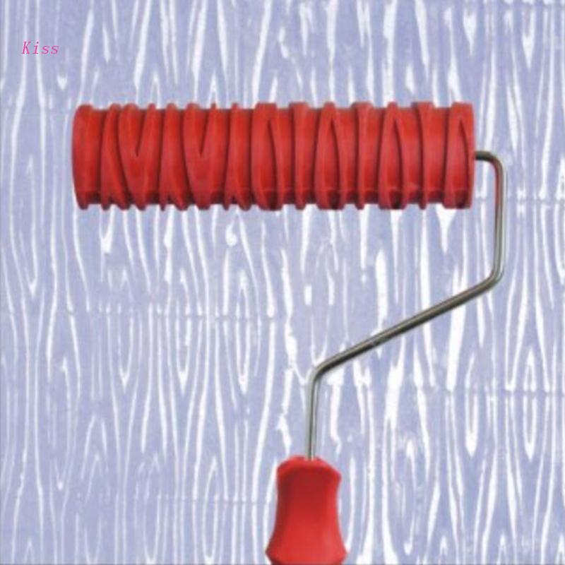 kiss 7 Inches Paint Roller Embossed Texture Painting Tool DIY Knurling ...