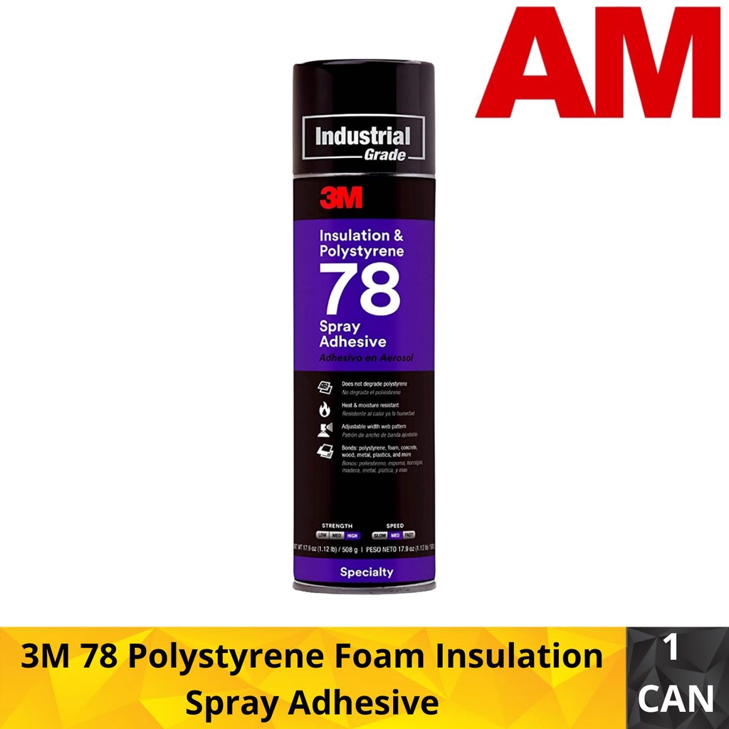 3M™ 78 Polystyrene Foam Insulation Spray Adhesive | Shopee Malaysia