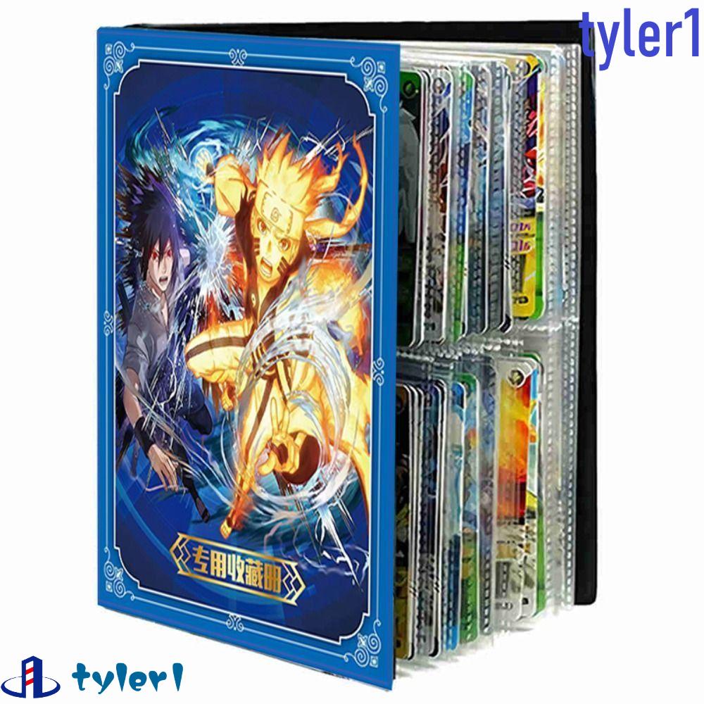 TYLER1 Naruto Card Collectors Book Kawaii Game Card Card Collectors ...