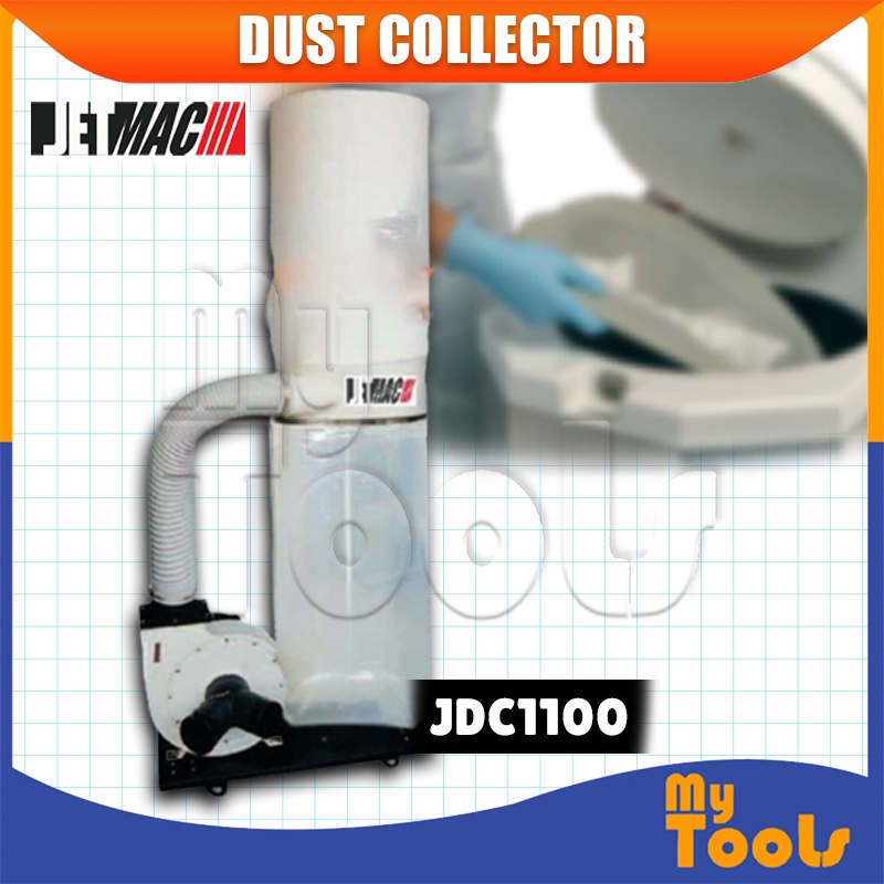 Mytools 2 HP Dust Collector Jet MAC JDC 1100 Industrial Dust Collector ...