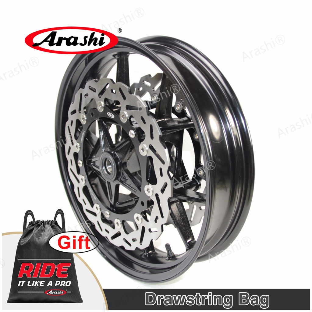 Arashi Front Wheel Rim Hub Full Floating Brake Disc Rotor Set For BMW S ...