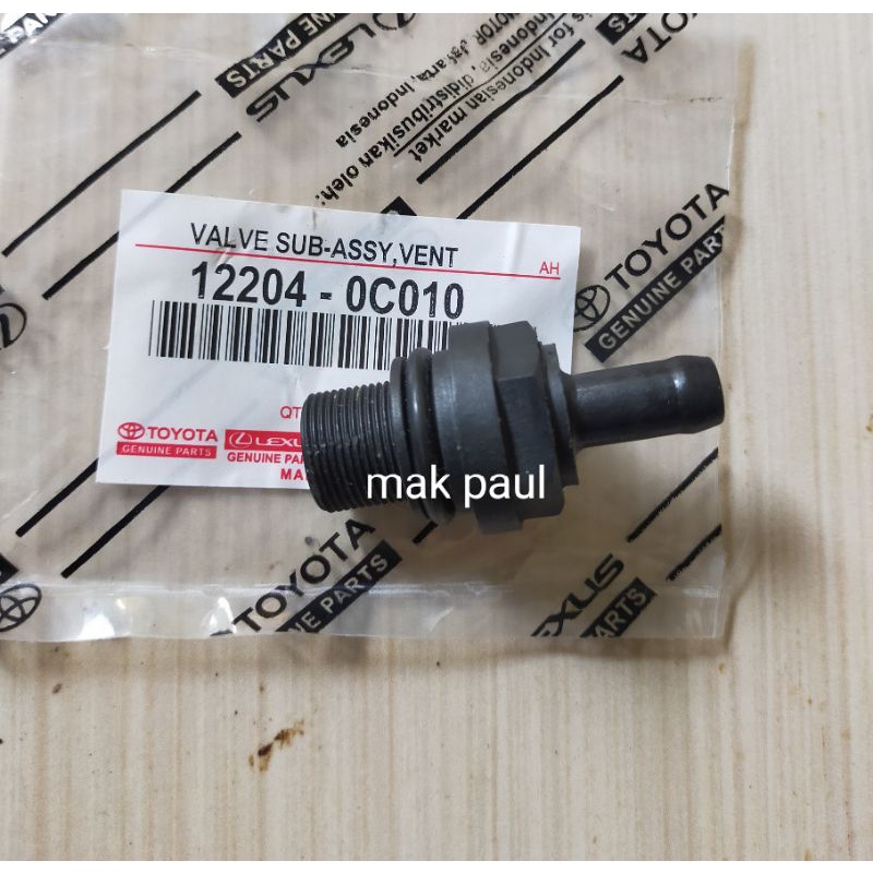 Pcv valve INNOVA HILUX FORTUNER ORIGINAL (12204-0C010) | Shopee Malaysia