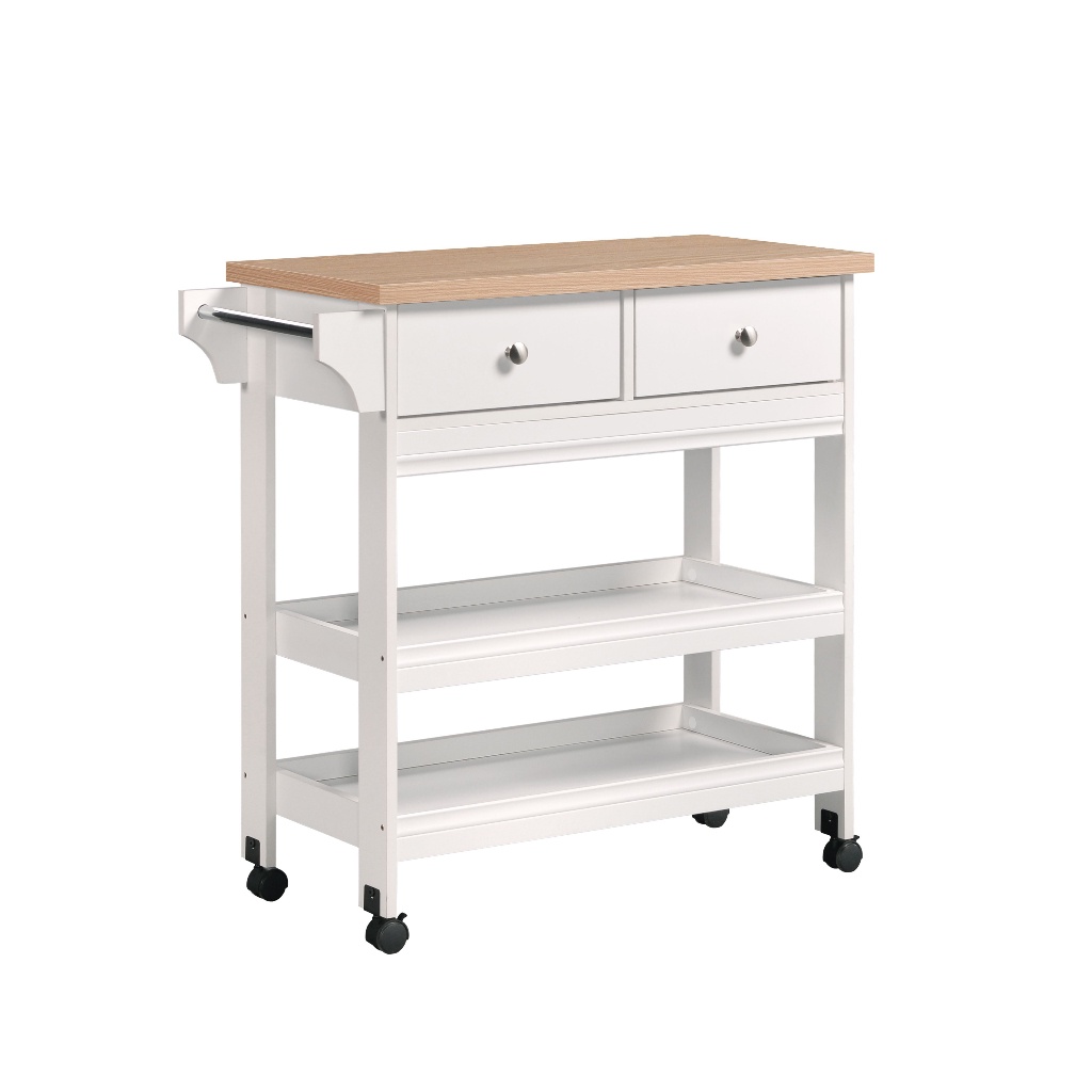 AISHA Kitchen Trolley Rack Kitchen Island Table Kitchen Cart Island ...