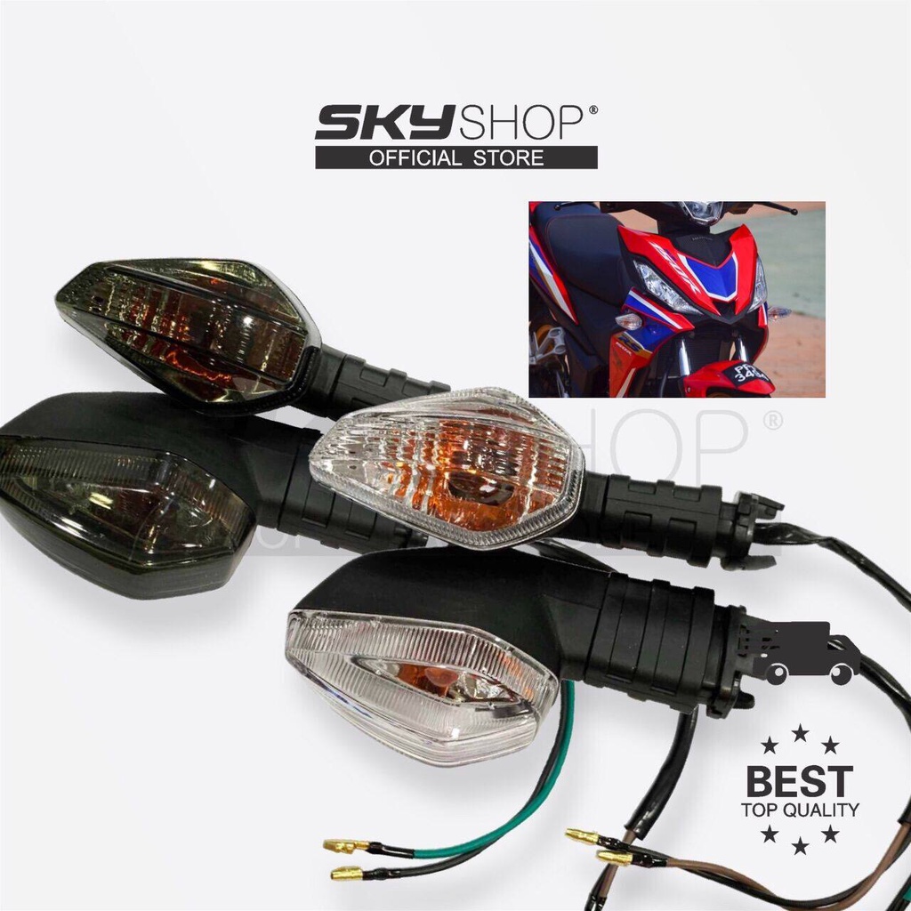 HONDA RS150R V2 FRONT SIGNAL R/L (SKYSHOP) SIGNAL DEPAN FR SIGNAL ASSY ...