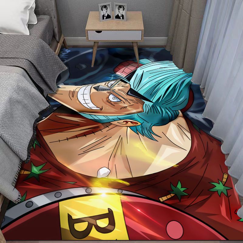 One Piece Bedroom Girl Dirt-Resistant Bedside Room Carpet Living Room ...